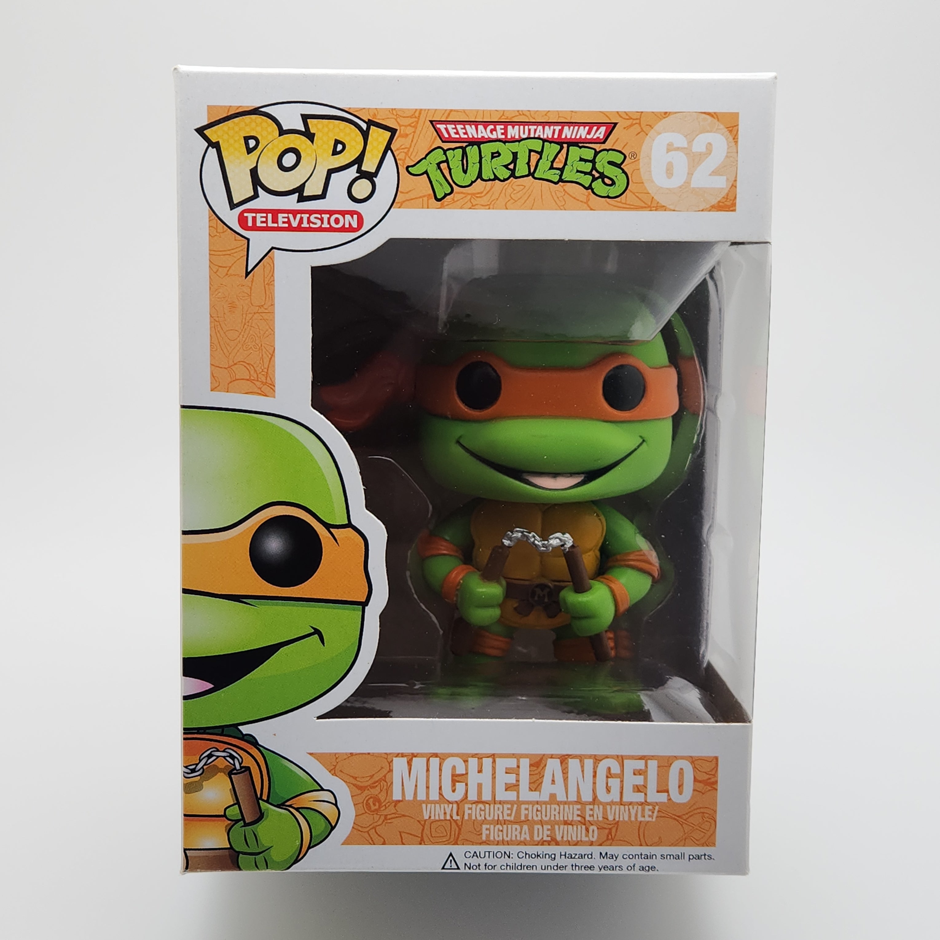 Funko Pop! Television- Teenage Mutant Ninja Turtles: Michelangelo ...